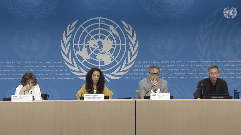 La Mision De Determinación De Los Hechos Expresa Su Profunda